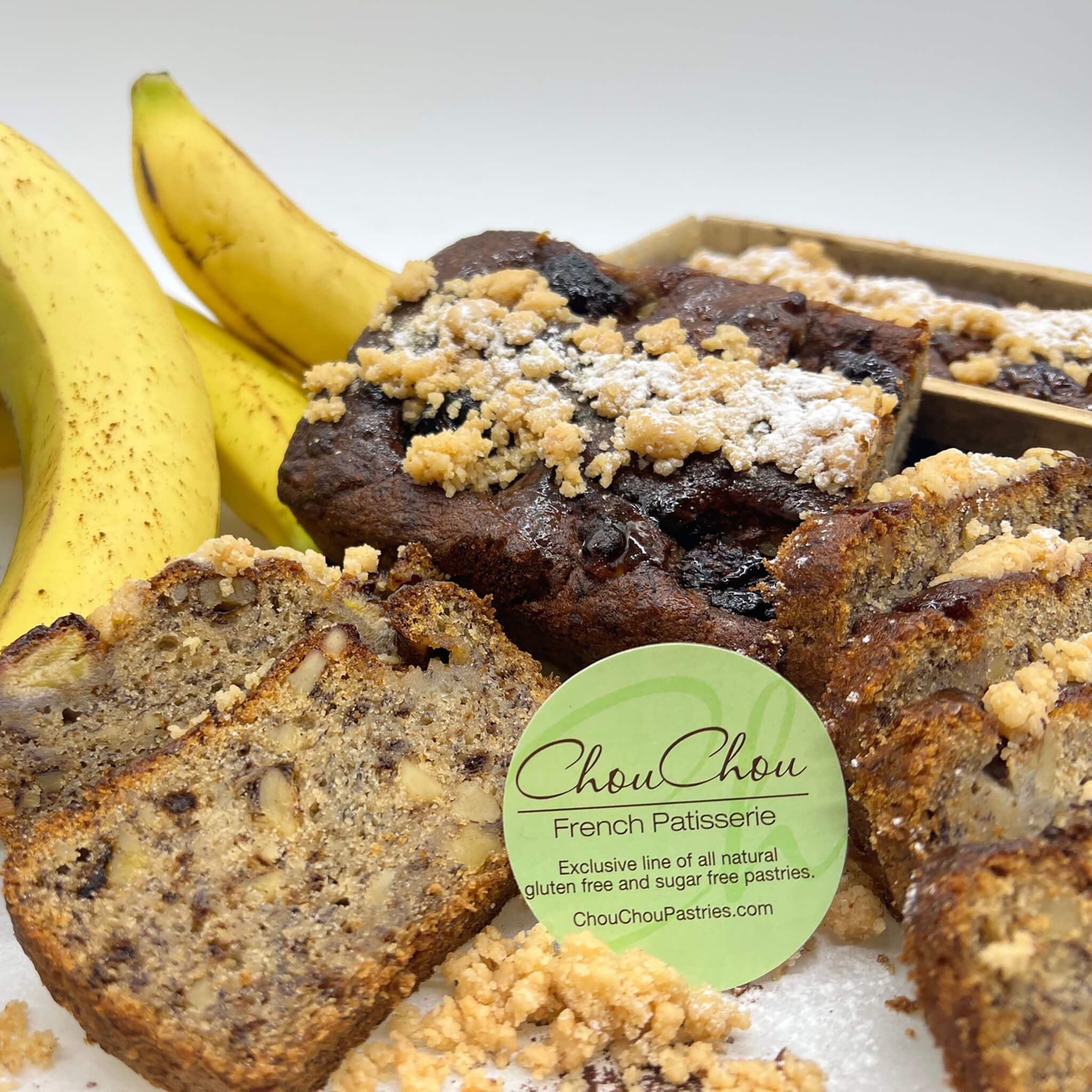Banana Nut Loaf – Chou Chou French Patisserie